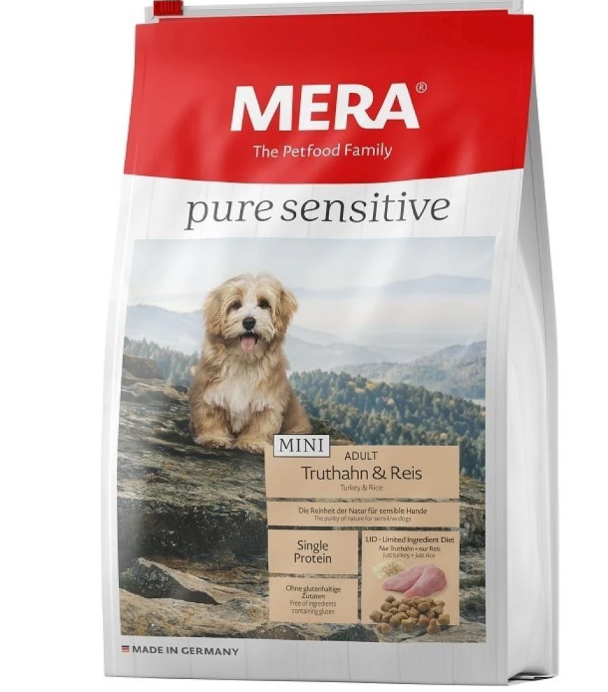 MERA pure sensitive Mini with Turkey and Rice – Koda & Co.